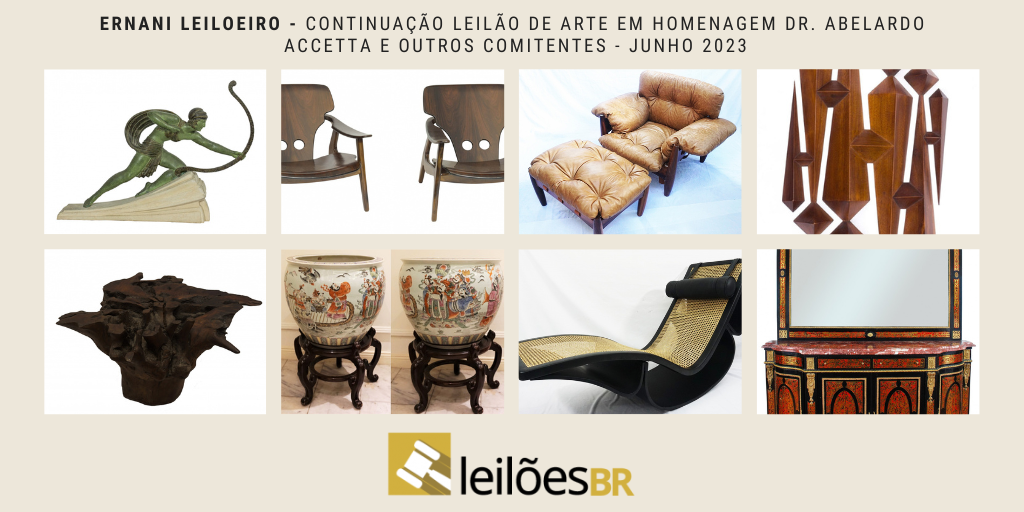 Ernani Leiloeiro - Continuação Leilão de arte em Homenagem Dr. Abelardo ...
